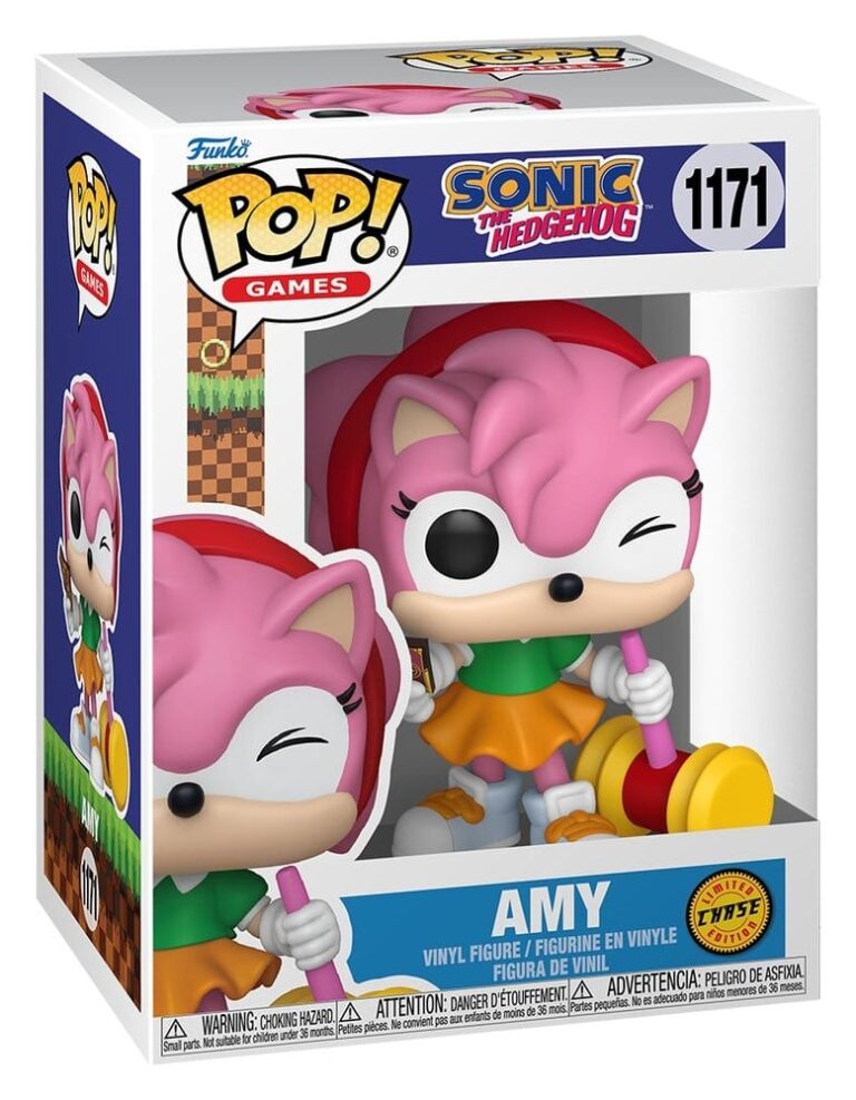 Sonic - The Hedgehog POP! Games Vinyl Figurák Amy Rose Piko Hammer ...